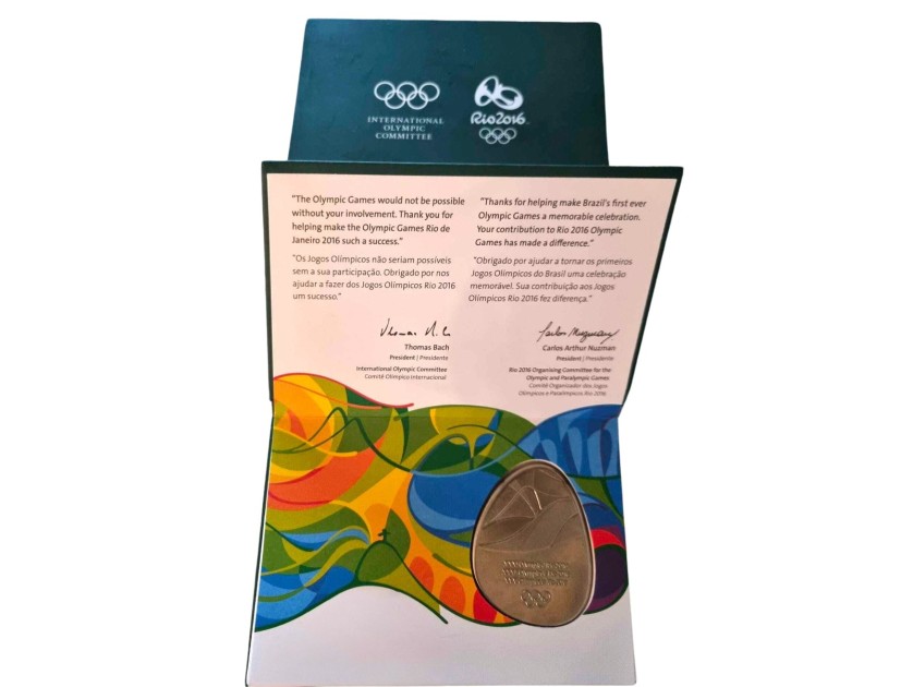 Olympics 2016 Participation Medal - CharityStars