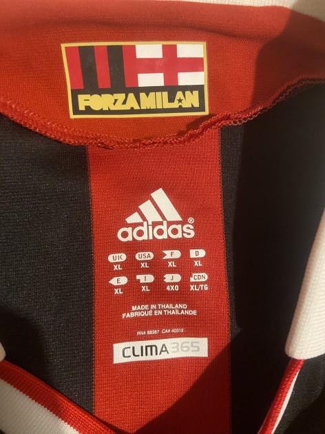 Maglia Gara Ronaldinho Real Madrid vs Milan, UCL 2009 - Special Sponsor ...