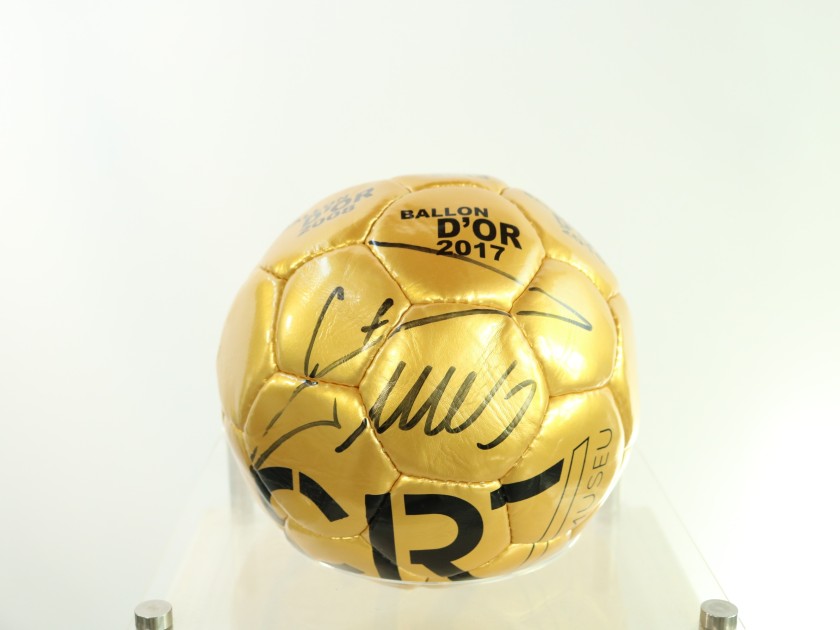 CR7 Museum Ball - Signed by Cristiano Ronaldo - CharityStars