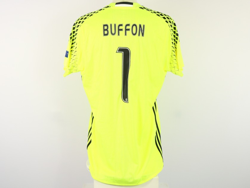 Buffon's Juventus Match-Issued Kit, UCL Final Cardiff 2017 - CharityStars