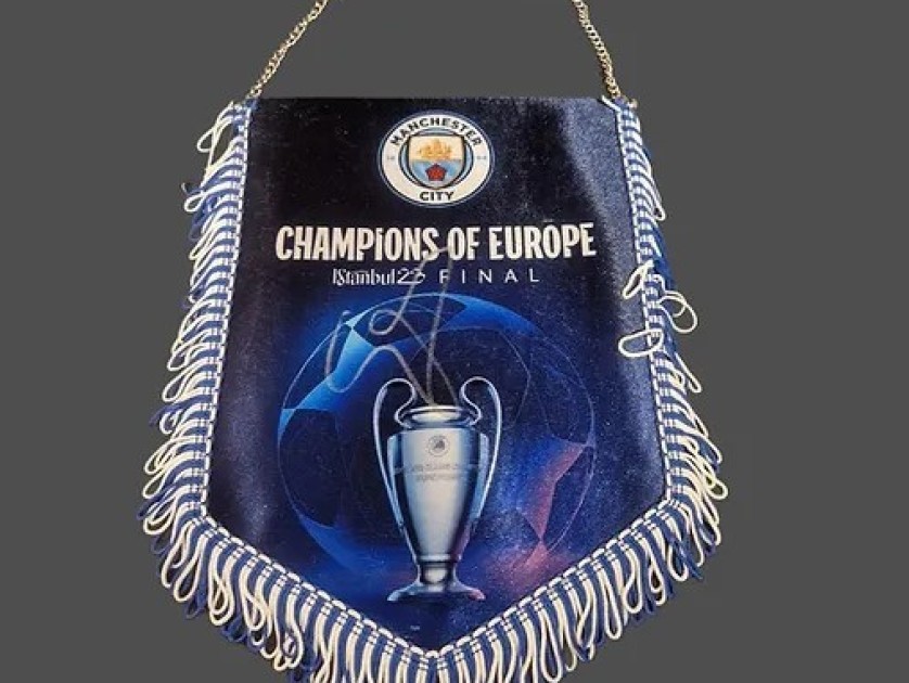 Pep Guardiola's Manchester City Signed 2023 Champions League Final ...