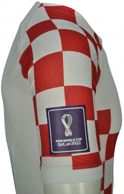Vida's Match Shirt, Croatia-Brazil WC Qatar 2022 - CharityStars