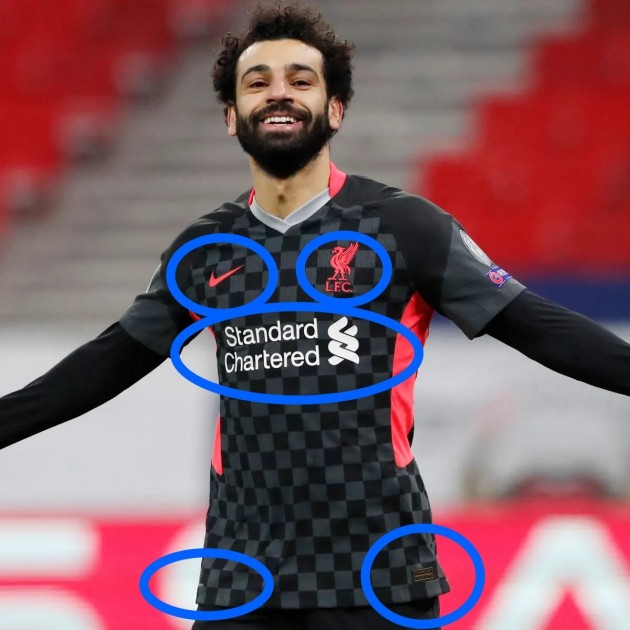 Mo Salah's Liverpool 2021 Match Shirt vs RB Leipzig - CharityStars