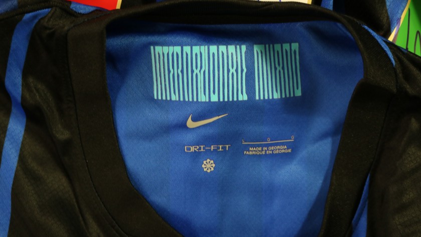 "Double" Official Inter Shirt, 2026 - Signed by the team - Lecce ...