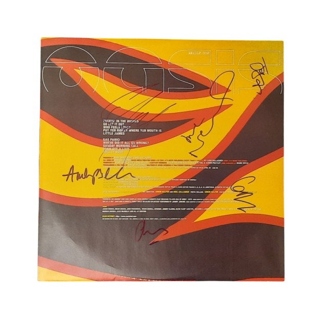 Oasis Signed Vinyl LP - CharityStars