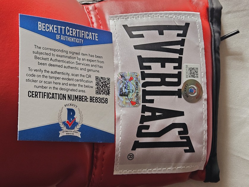 Mike Tyson Signed Everlast Boxing Glove - CharityStars
