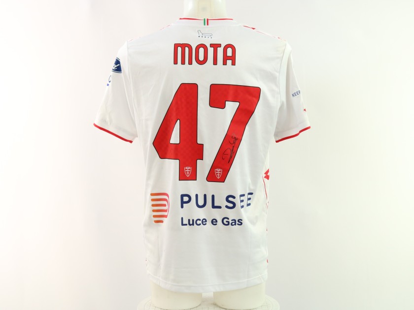 Mota's Signed Unwashed Shirt, Cagliari vs Monza 2025 - Special Patch ...