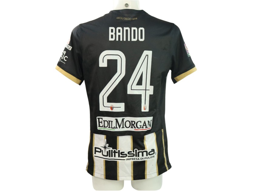 Bando's Unwashed Shirt, Ascoli vs Perugia 2024 - CharityStars