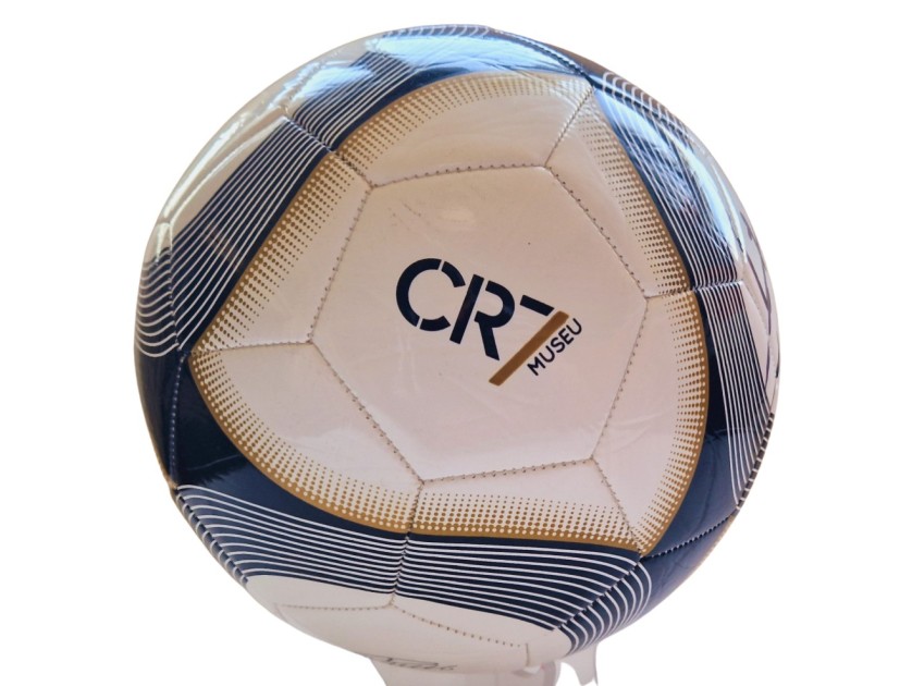 CR7 Museum Ball signed by Cristiano Ronaldo - CharityStars