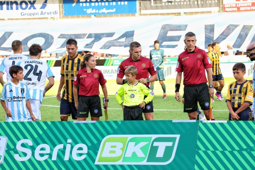 Take the field as Mascot at Virtus Entella vs Sudtirol - CharityStars