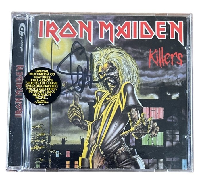 Steve Harris of Iron Maiden Signed CD - CharityStars