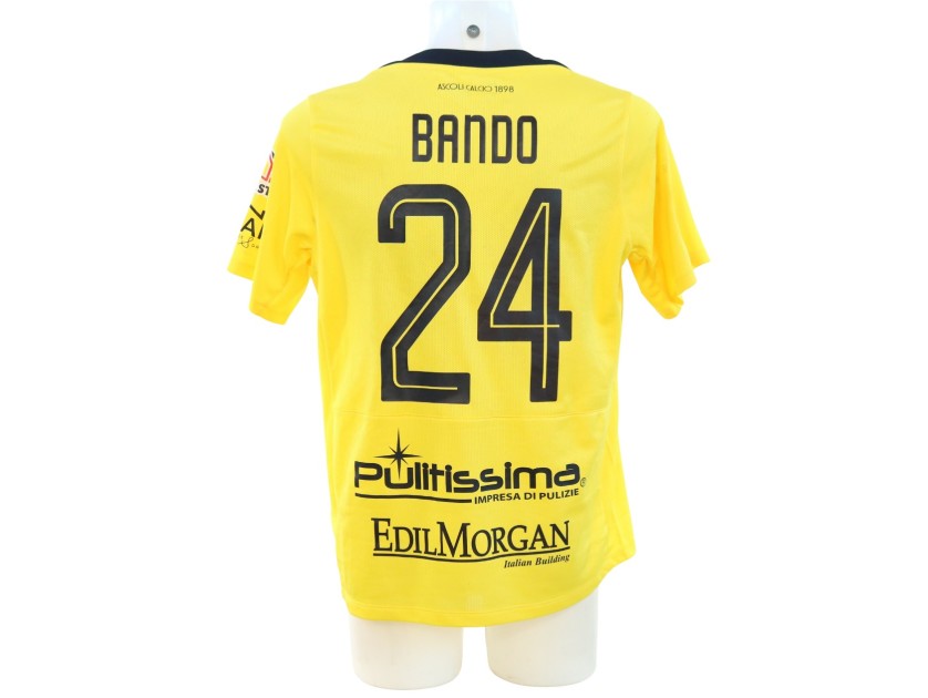 Bando's Unwashed Shirt, Legnago vs Ascoli 2024 - CharityStars