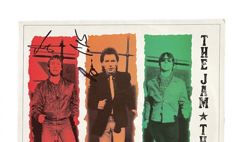 The Jam Signed 'The Gift' Vinyl LP - CharityStars