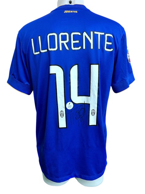 Llorente's Juventus Signed Official Shirt, 2014/15 - CharityStars