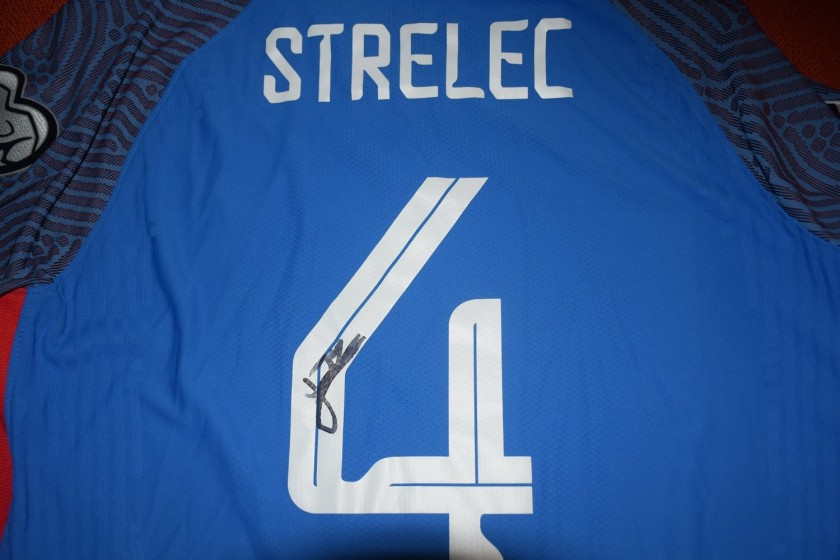 Strelec's Match-Issued Signed Shirt, Slovakia vs Luxembourg 2023 ...