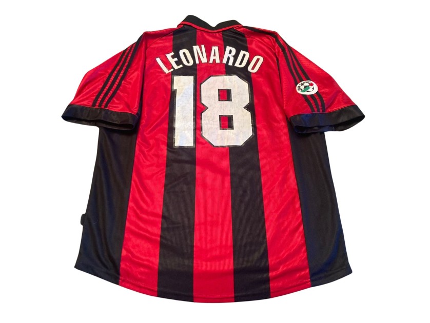 Maglia Leonardo Milan, indossata 1998/99 - CharityStars