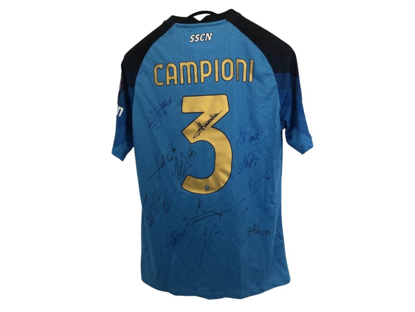 Napoli's Official Shirt Box Set, 2022/23 - Signed by the Players ...