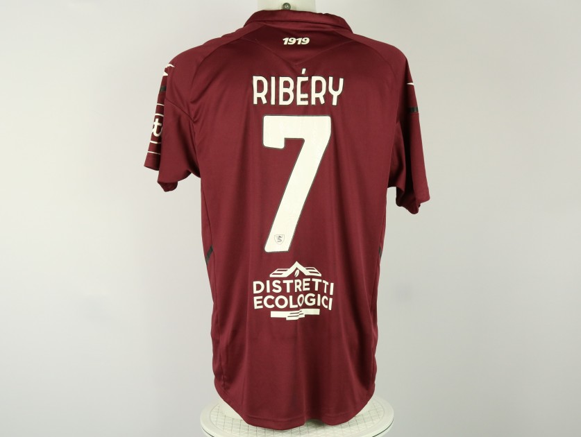 Ribery's Salernitana Match Shirt, 2021/22 - CharityStars