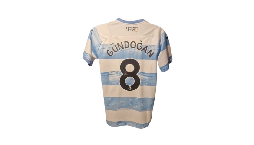 Ilkay Gündogan's Manchester City 2022/23 Signed Shirt - Commemorative ...