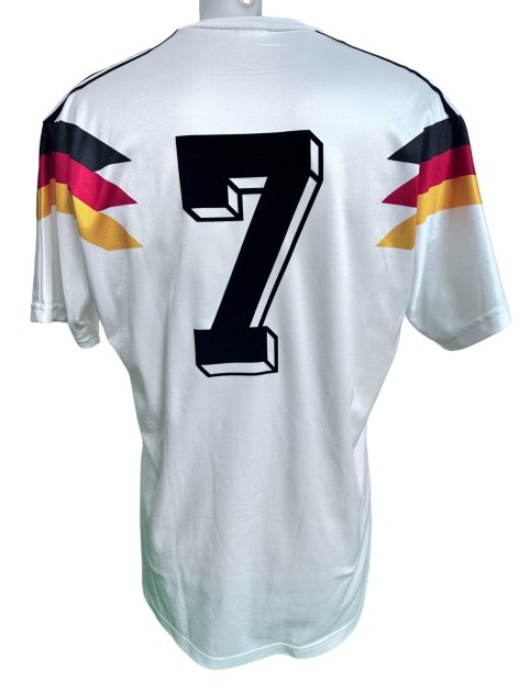 Littbarski's Germany Match Shirt, WC 1990 - CharityStars