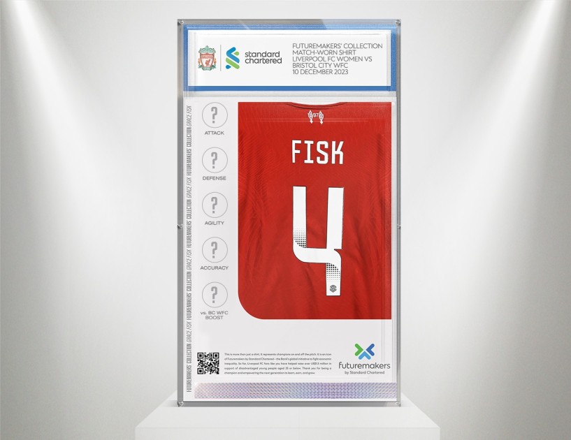Grace Fisk ‘Futuremakers x Liverpool FC’ Collection - Match-Worn Shirt ...