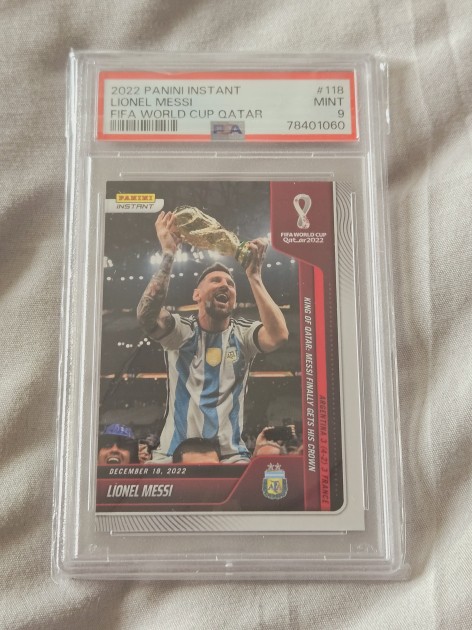 Lionel Messi FIFA World Cup Panini Instant Card 2022 - #118 - CharityStars