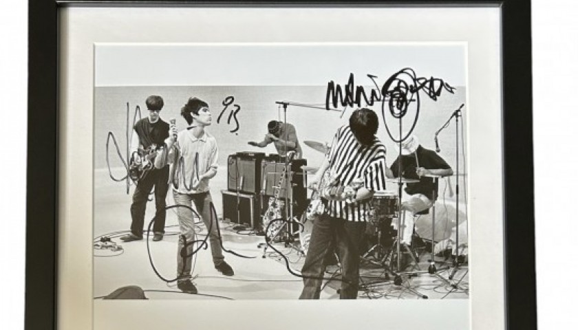 The Stone Roses Signed and Framed Photograph - CharityStars