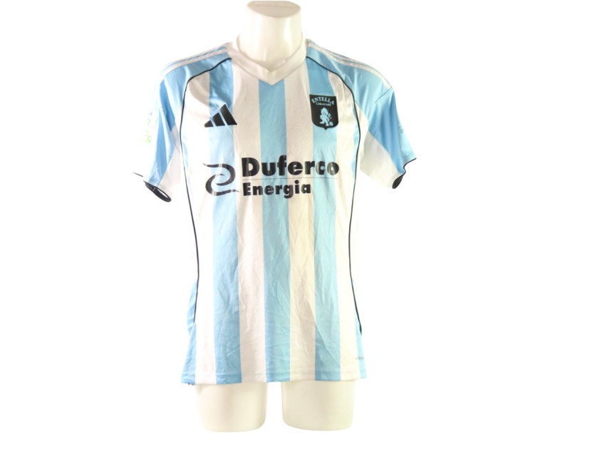 Guiu's Signed Unwashed Shirt, Virtus Entella vs Spezia 2025 - Exclusive ...