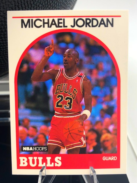Michael Jordan's Pro Edition Signed Basketball Display - CharityStars