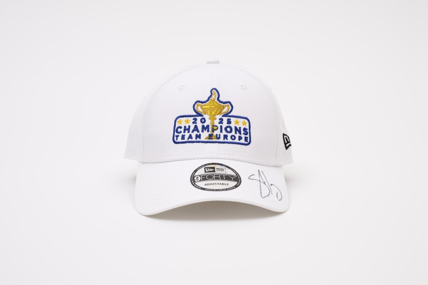 Ryder Cup Cap - Autographed by Shane Lowry - CharityStars