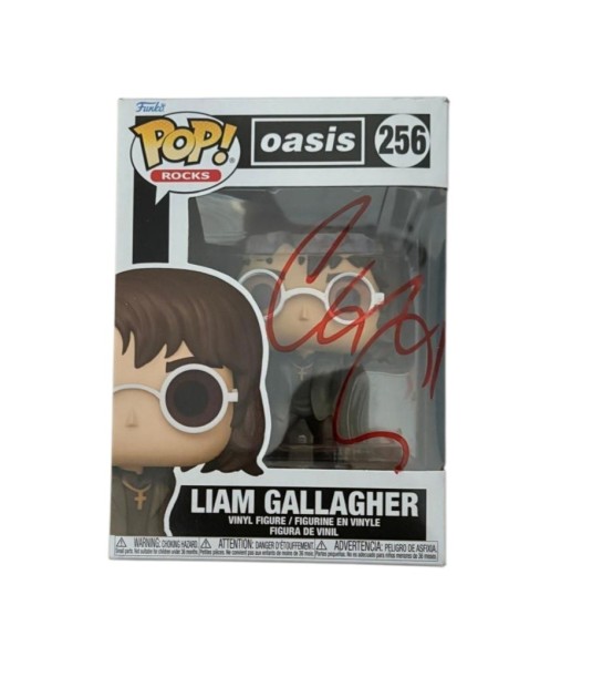 Oasis Liam Gallagher Signed Funko Pop Figurine - CharityStars