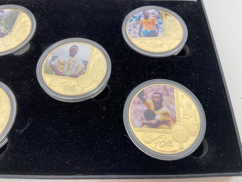 Pele Limited Edition Medals Box - CharityStars