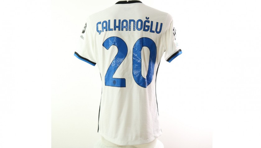 Maglia gara Calhanoglu Inter, UCL 2021/22 - CharityStars
