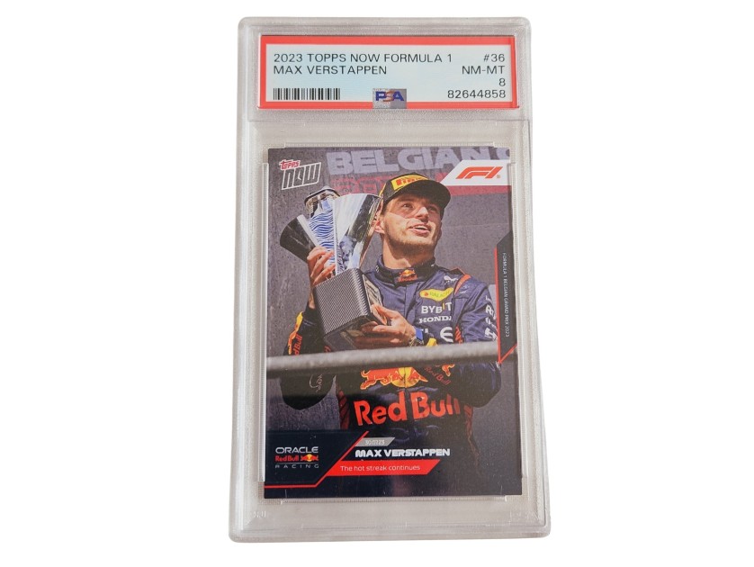Max Verstappen Topps Now Formula 1 Card 2023 - #36 - CharityStars