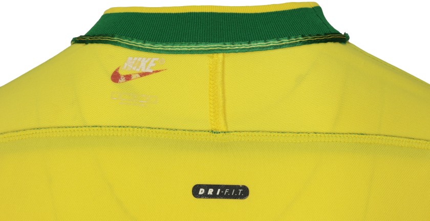 Ronaldo's Brazil Worn Shirt, 1999 - CharityStars