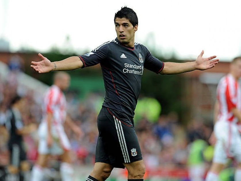 Maglia gara Suarez Liverpool, 2011/12 - CharityStars