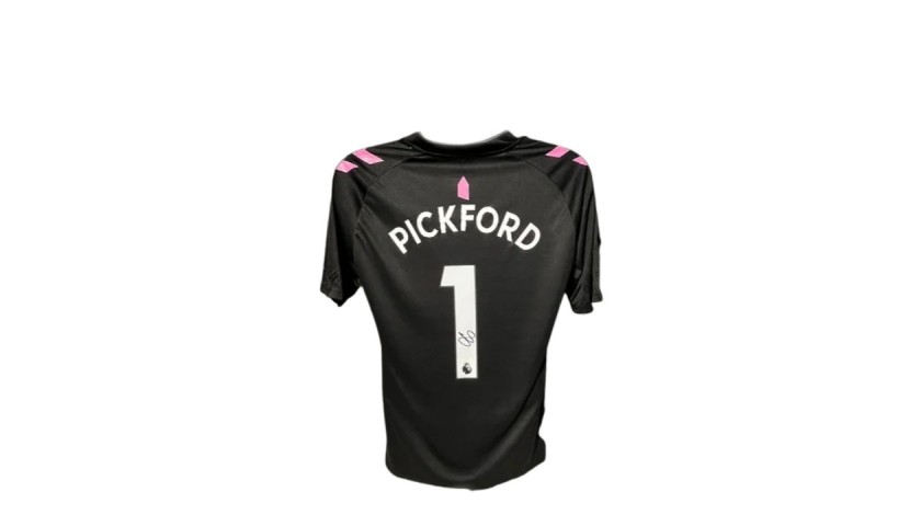 Jordan Pickford's Everton 2022/23 Signed Shirt - CharityStars