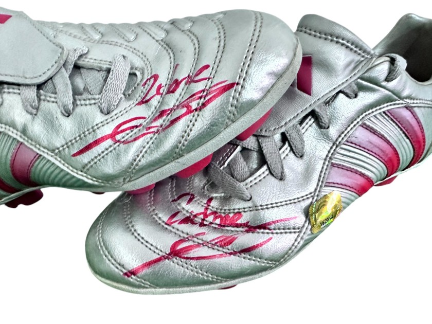 Adidas Predator Collectible Football Shoes - Signed by Zinedine Zidane ...