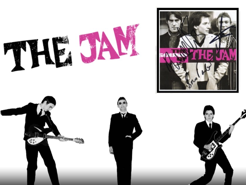 The Jam Signed Display - CharityStars