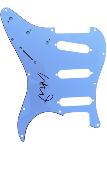Chris Martin of Coldplay Signed Scratchplate - CharityStars