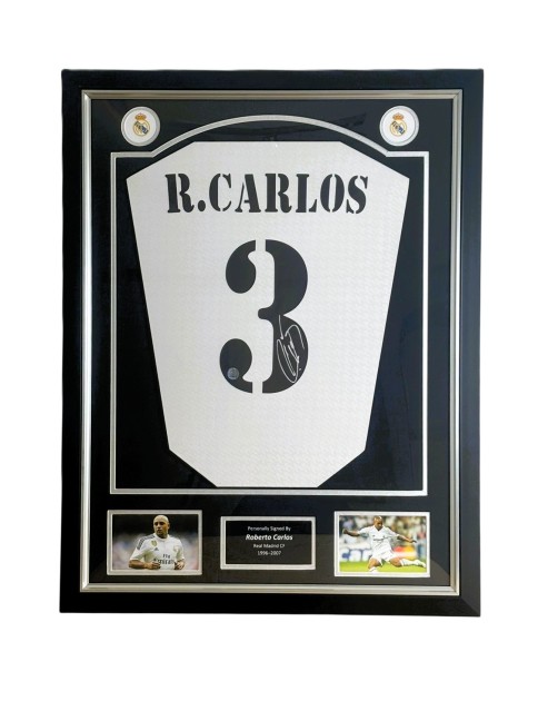 Roberto Carlos Signed Real Madrid 2024-25 Football Shirt Signed And ...