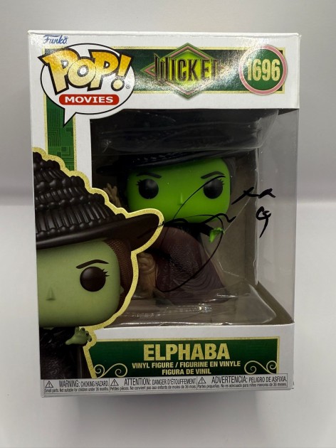 Cynthia Erivo Signed "ELPHABA" Wicked Funko - CharityStars