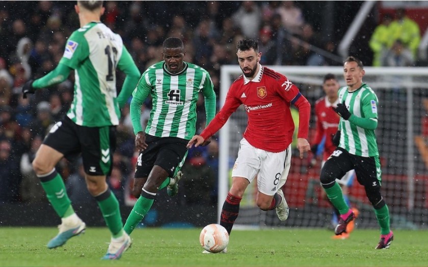 Match-Ball Manchester United-Betis 2023 - Unwashed - CharityStars