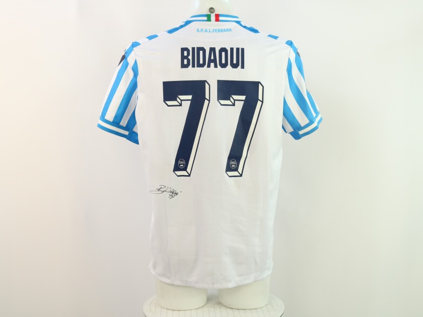 Bidaoui's Signed Unwashed Shirt, SPAL vs Carpi 2024 - CharityStars