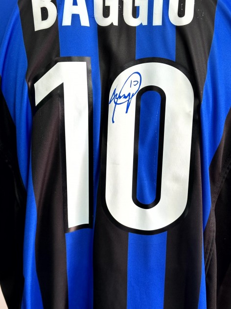 Baggio Official Inter Signed Shirt, 1998/99 - CharityStars