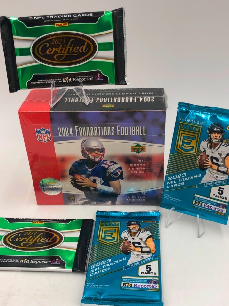 Unopened 2004 Upper Deck Foundations Football Trading Cards Hobby Box ...
