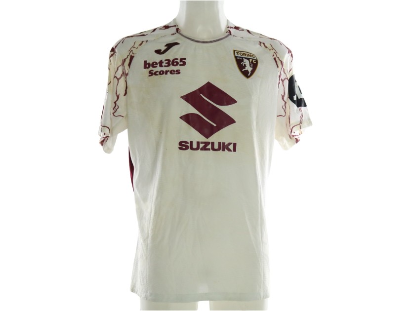 Maglia Biraghi Unwashed Cremonese vs Torino, 2026 - Autografata - Le ...