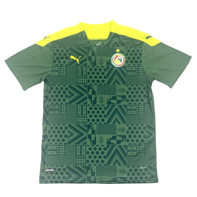 Sadio Mané Senegal 2020/21 Signed and Framed Shirt - CharityStars