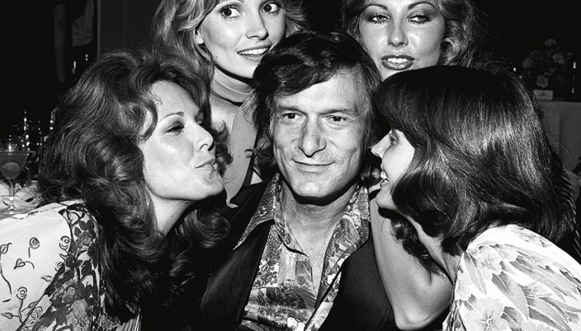 Hugh Hefner Signed February 1967 Playboy Magazine - CharityStars