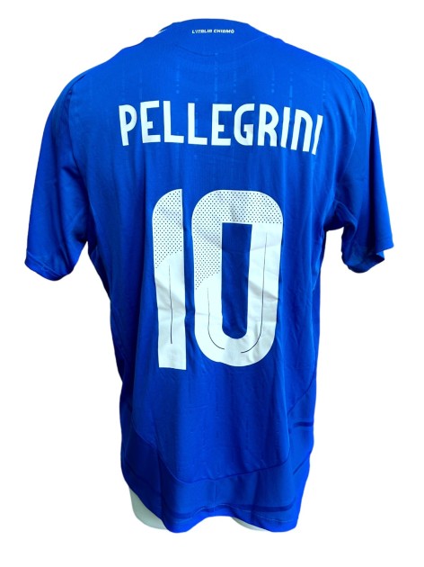 Pellegrini's Match Shirt, Ecuador vs Italy 2024 - CharityStars